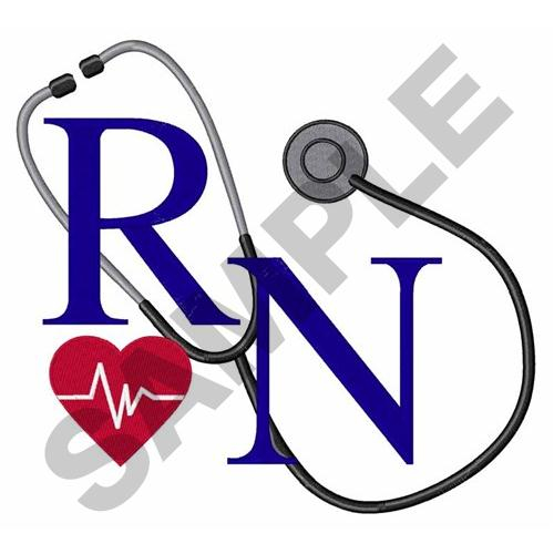 RN Embroidery Design - Uniformes Puerto Rico | Uniformes de enfermería ...